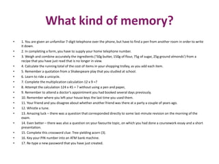 Working Memory and Learning Workshop - Susan Gathercole | PPT