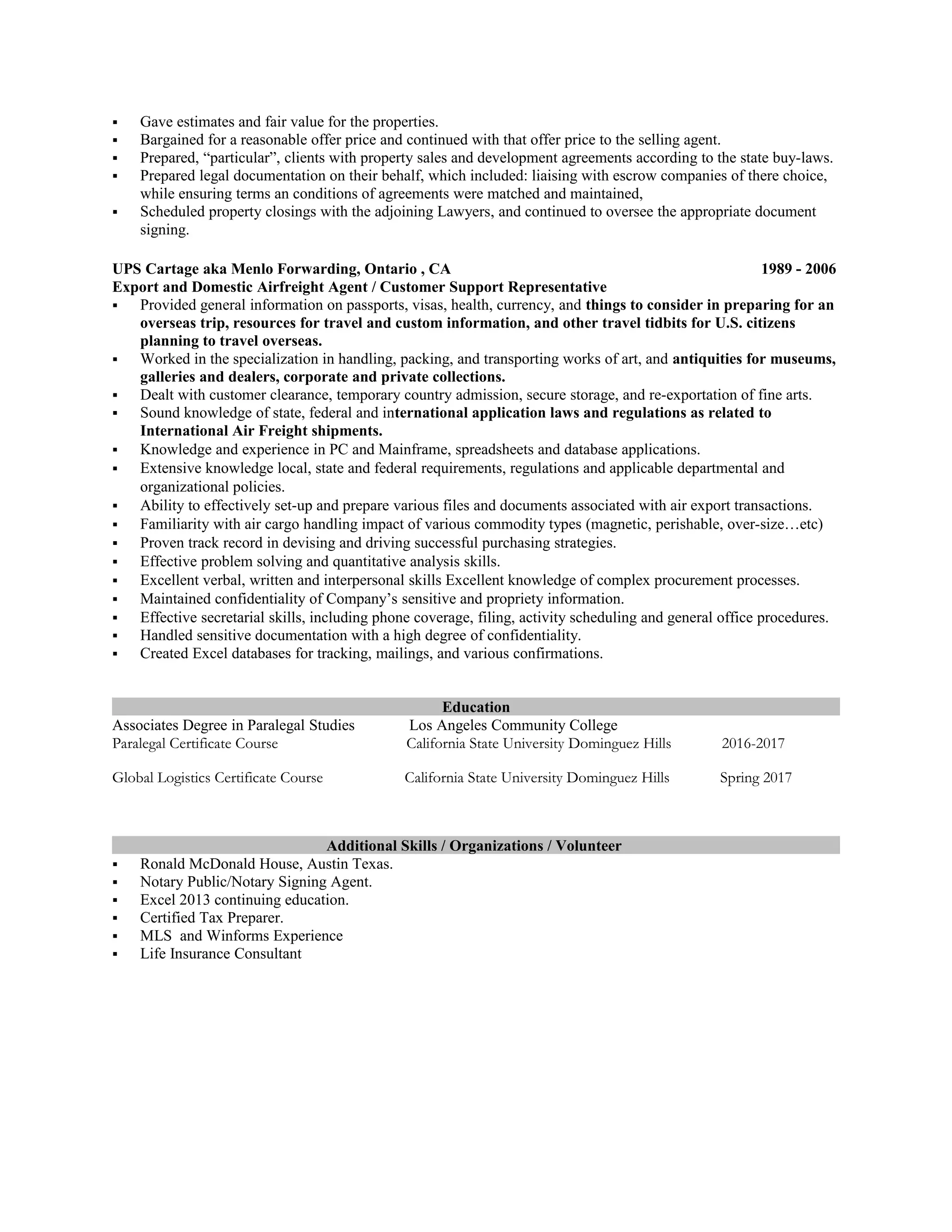 Susan hollis cv resume july 2015 | DOC