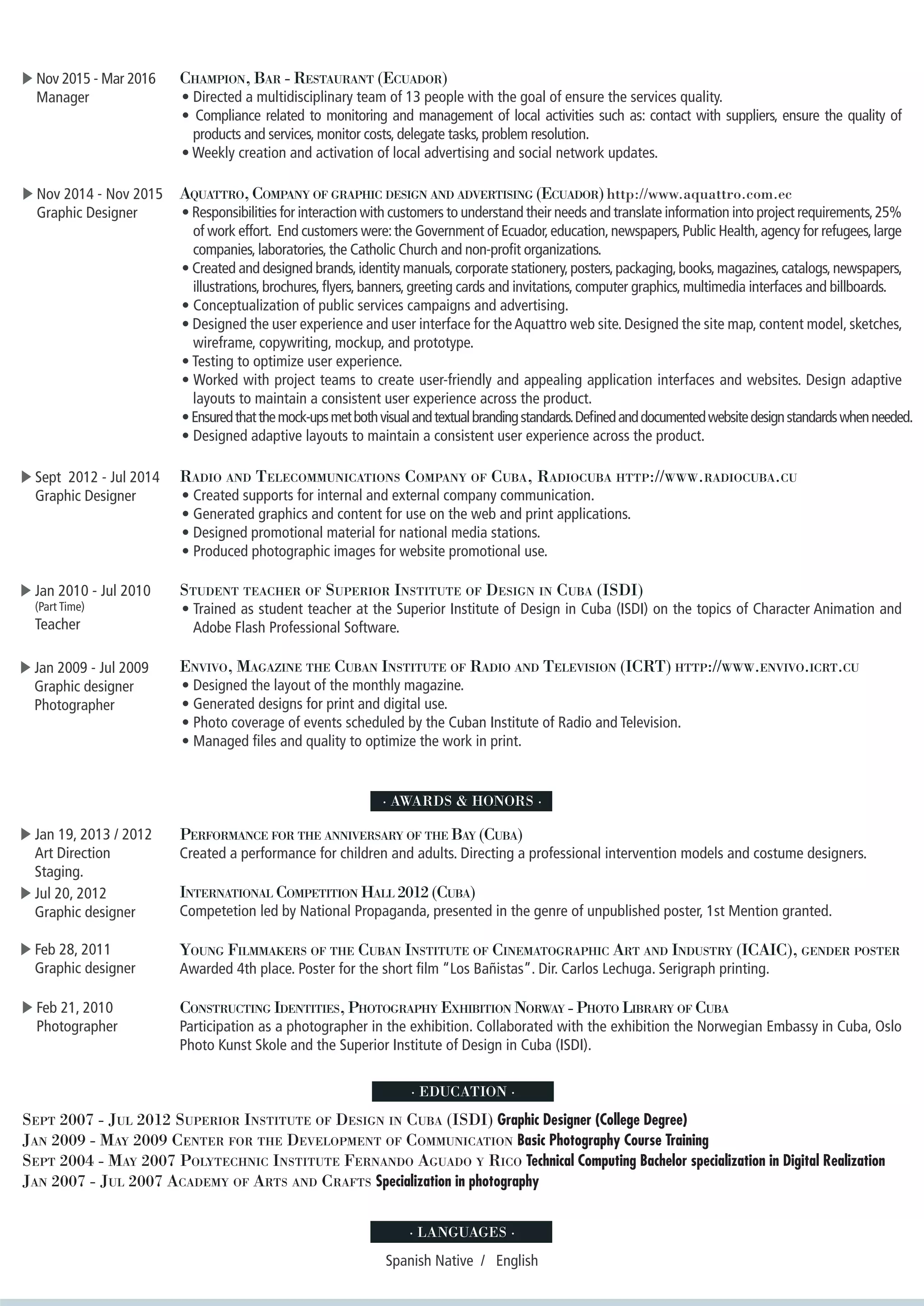 Susan machado resume | PDF
