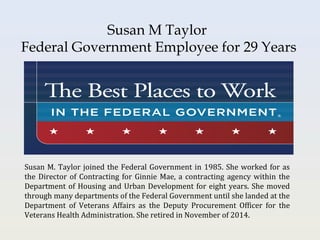 SUSAN M TAYLOR - EXECUTIVE LEADER | PPT