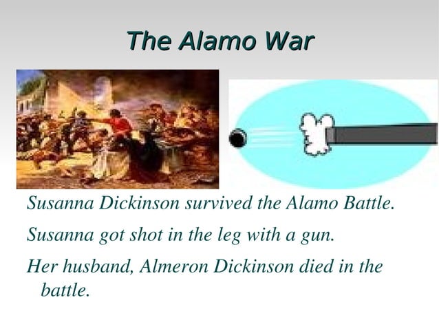 Susanna Dickinson Ppt