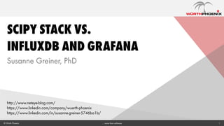 SciPy Stack vs. InfluxDB and Grafana | PPT