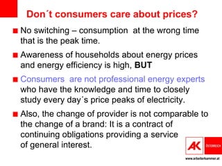 Demand Response: Informed and Empowered Consumers versus Consumer Protection | PPT