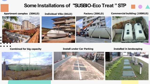 SUSBIO ECOTREAT for sewage treatment plant | PPT