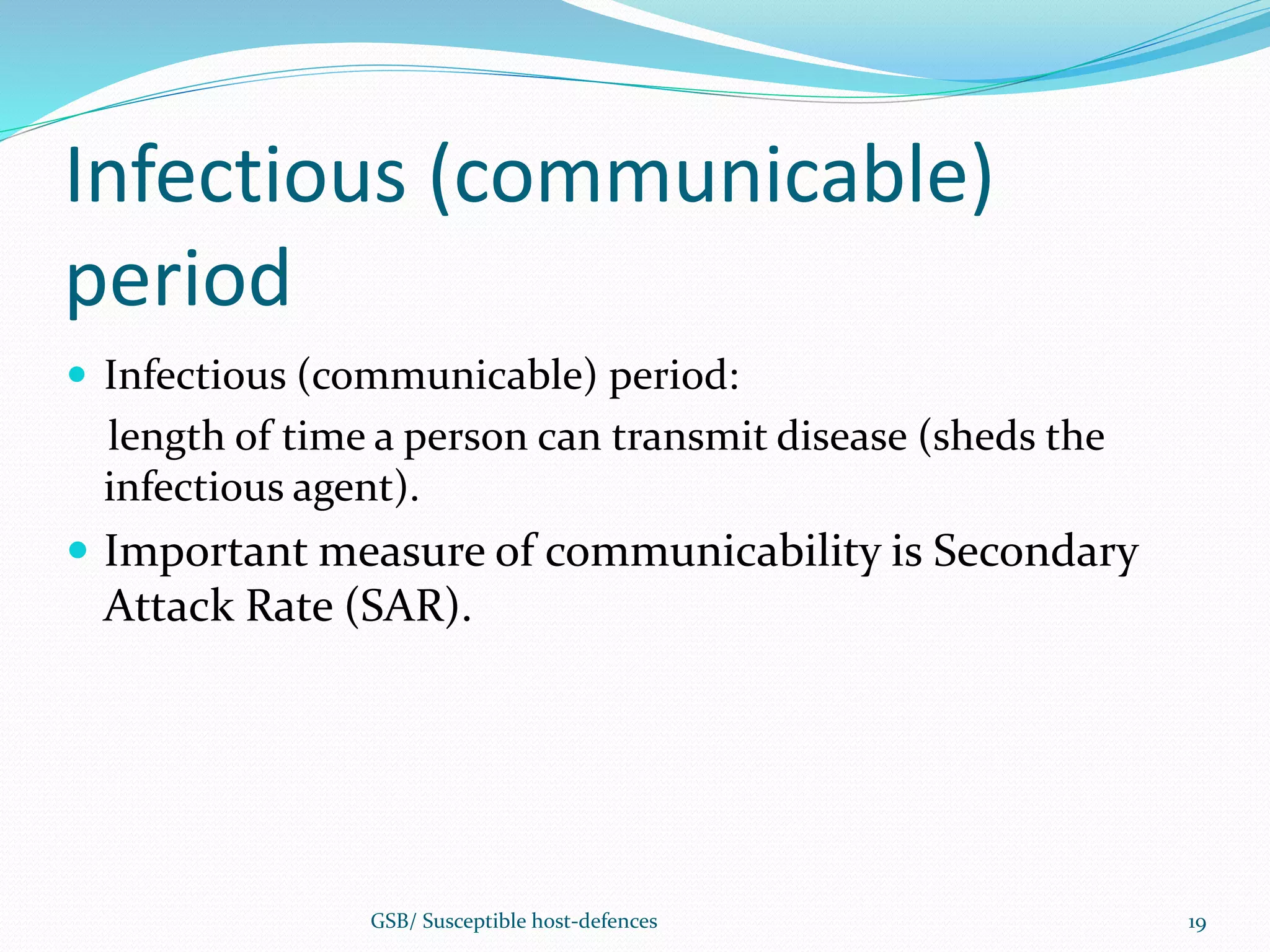 Susceptible host and host defence | PPTX