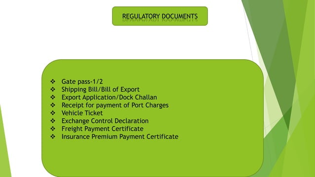 Export Registration | PPT