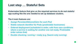 Containerizing stateful apps with Kubernetes and SUSE CaaS Platform | PDF