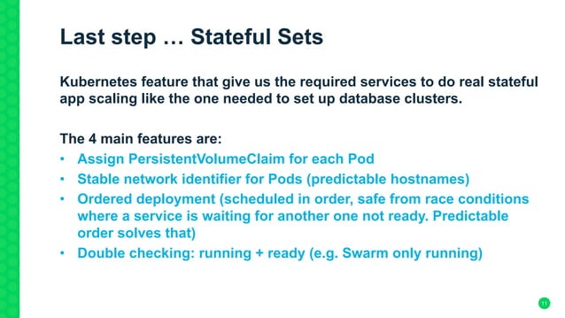 Containerizing stateful apps with Kubernetes and SUSE CaaS Platform | PDF