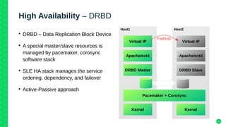 High Availability Storage (susecon2016) | PDF | Operating Systems | Computer Software and ...