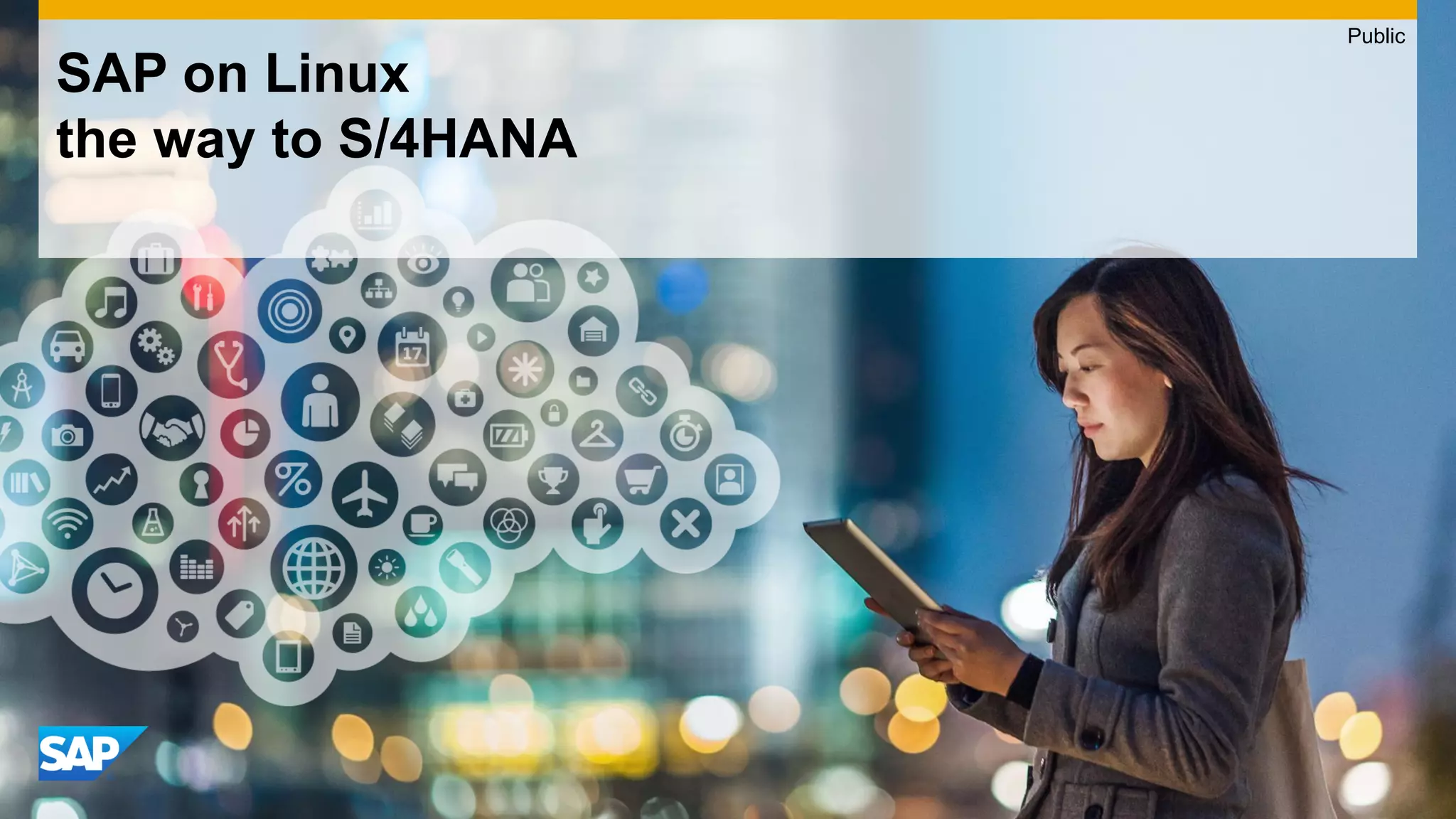 SAP on Linux the way to S/4HANA | PPT