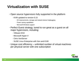 SUSE KVM Ecosystem | PPT
