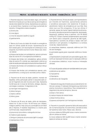 Suseme emergência 2014 | PDF