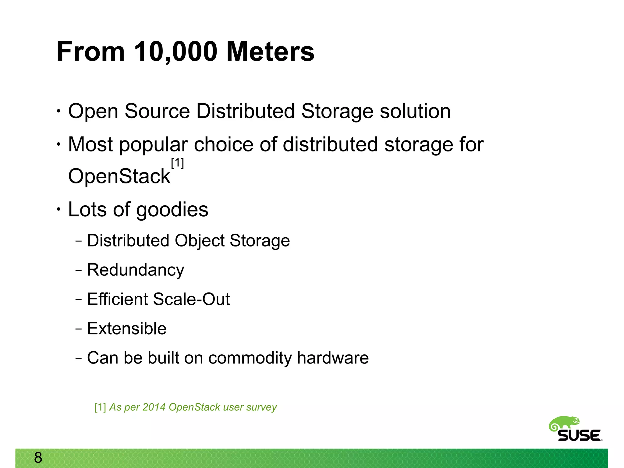 SUSE: Software Defined Storage | PDF