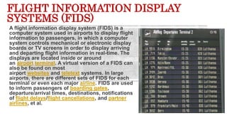 Principles of airline and airport management | PPTX
