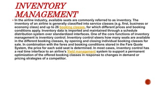 Principles of airline and airport management | PPTX