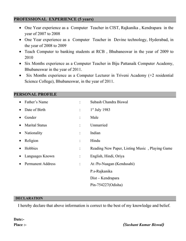 Sushanta | DOC | Technology & Computing