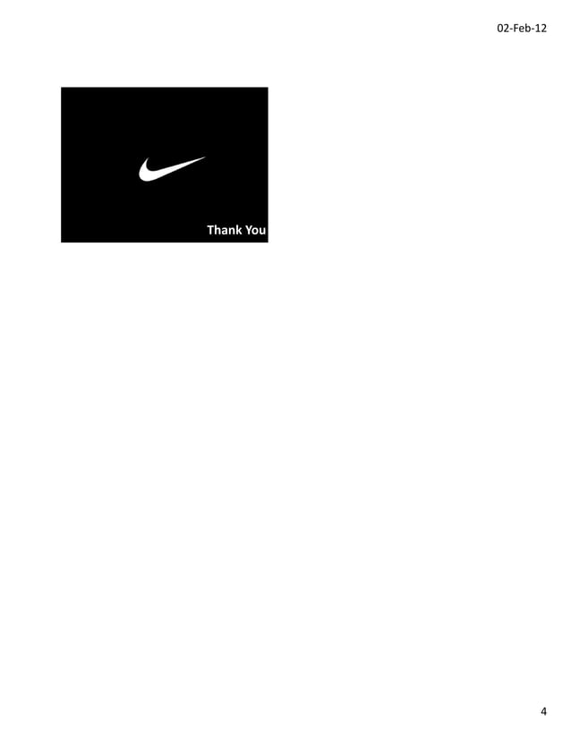 NIKE brand management | PDF