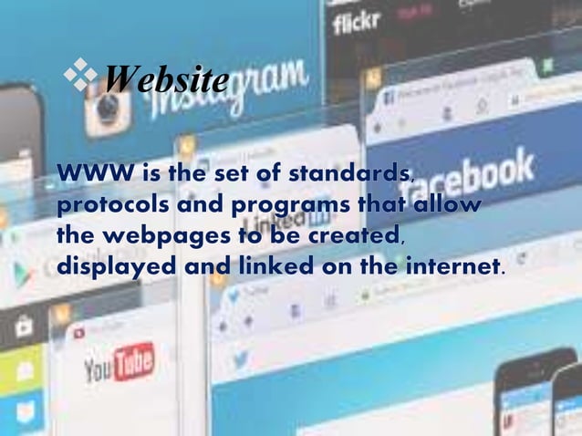INTERNET AND ITS APPLICATION RESOURCES | PPTX | Internet for Beginners ...