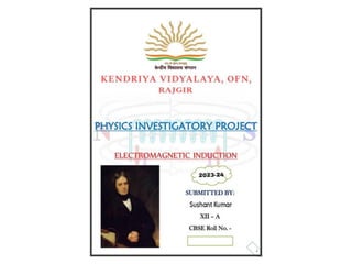 sushant pdf is physics project it is awesome | PPT