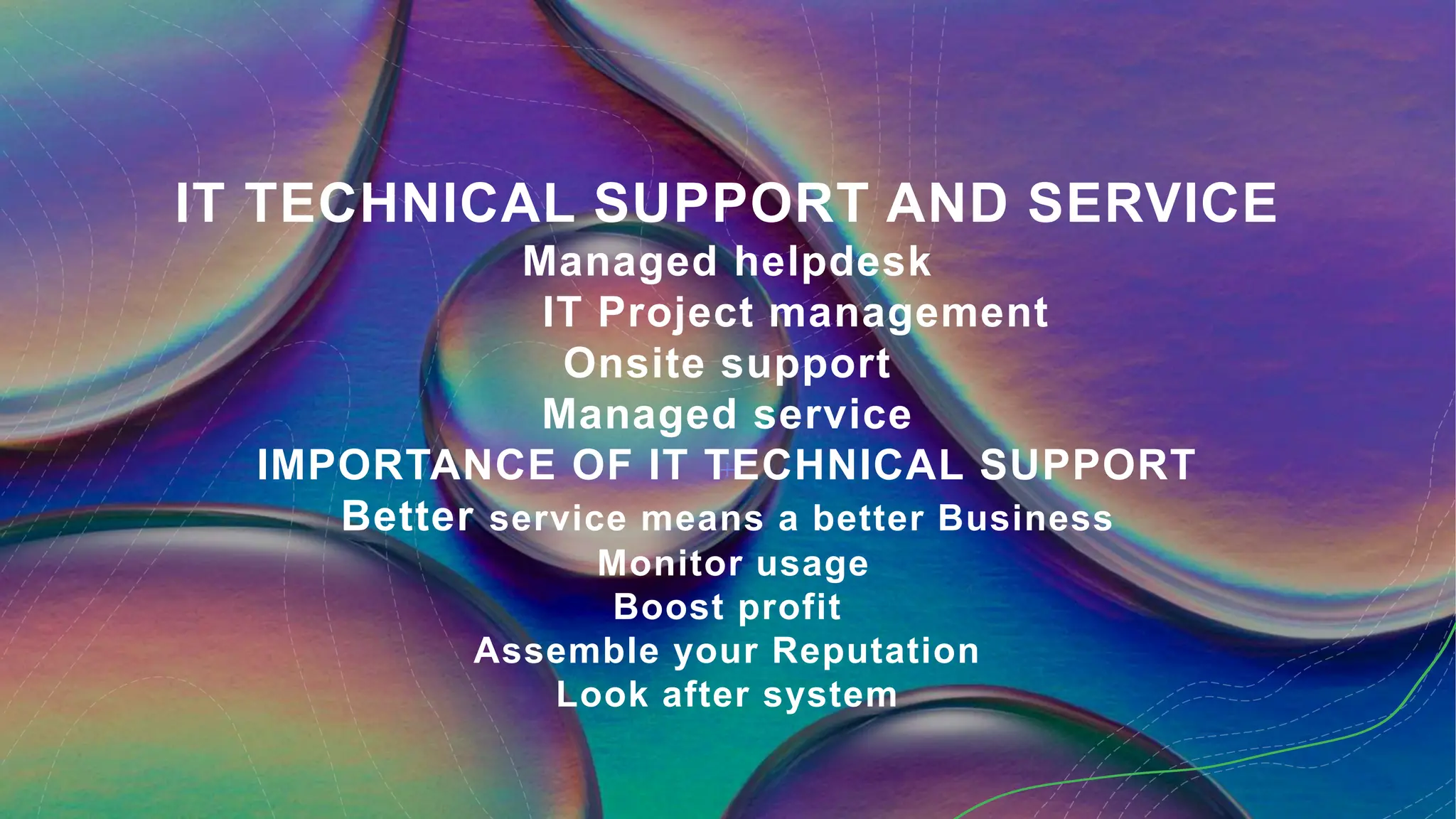 PRESENTATION on it support technology.pptx