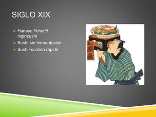 Historia del sushi | PPTX