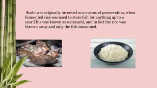 Sushi | PPTX | Food & Drink