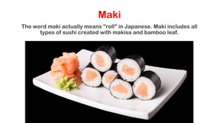 Sushi dictionary for sushi phrases, sushi words | PPT