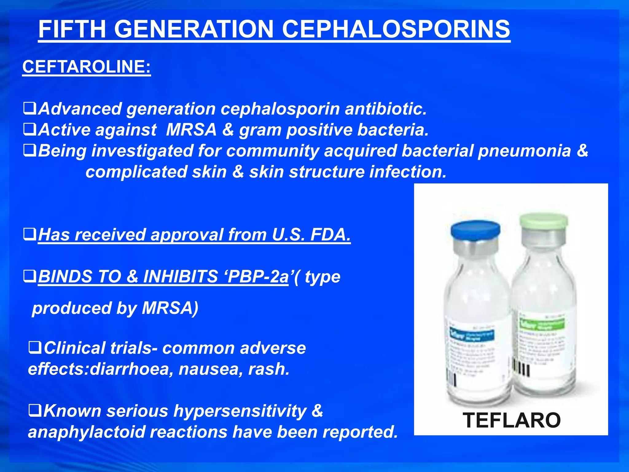 CEPHALOSPORINS | PPTX