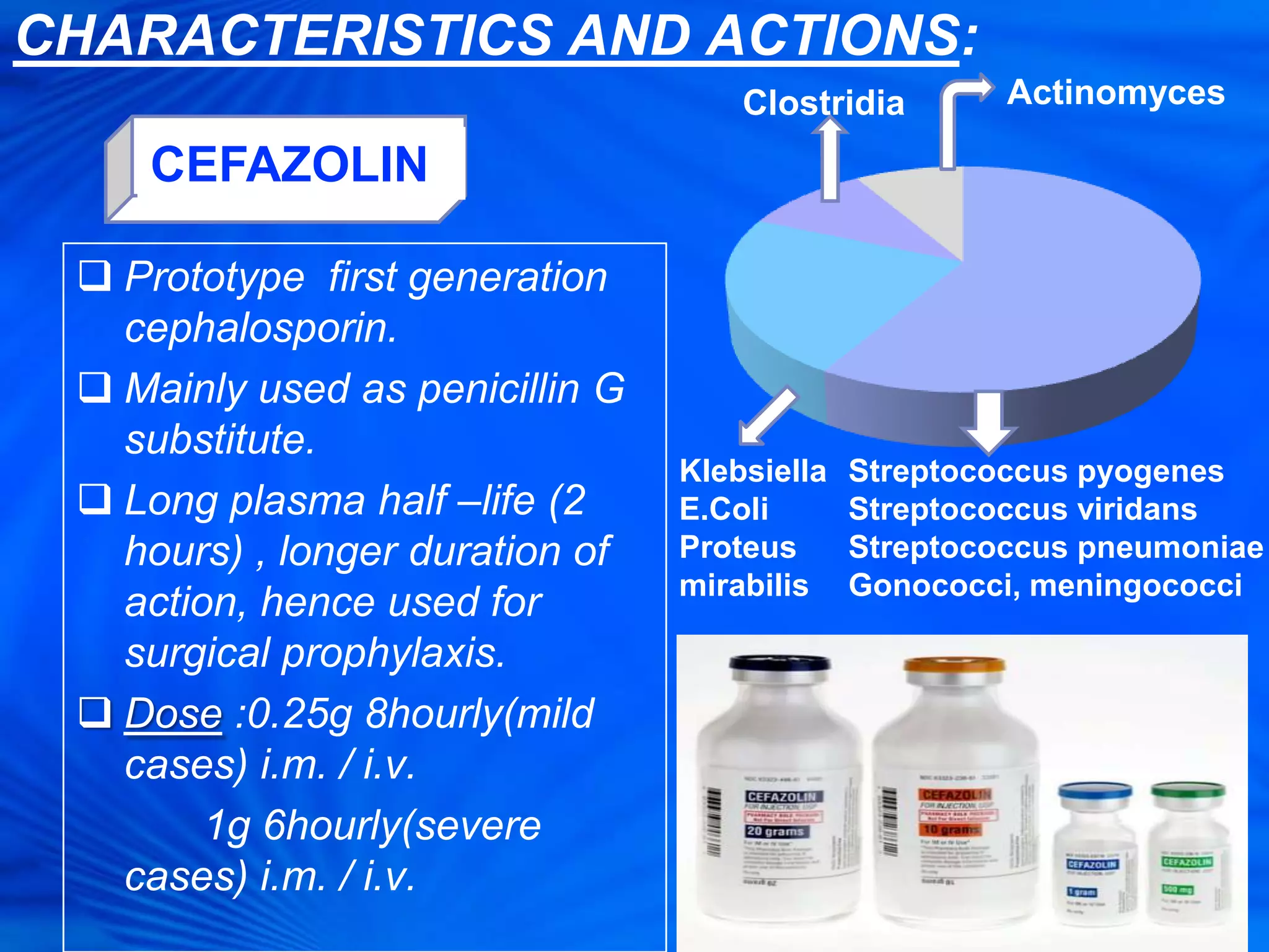 CEPHALOSPORINS | PPTX