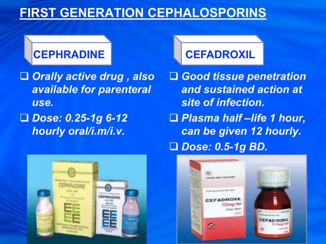 CEPHALOSPORINS | PPTX | Infectious Diseases | Diseases and Conditions
