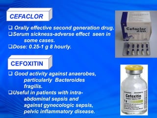 CEPHALOSPORINS | PPTX