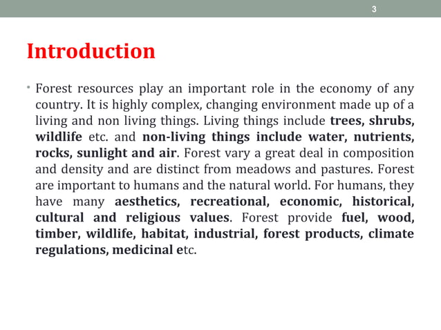 forest resources | PPT