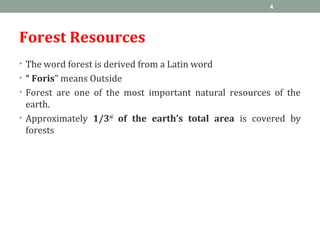forest resources | PPT