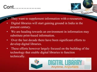 "Application of digital library in learning" | PPTX | Browsers ...