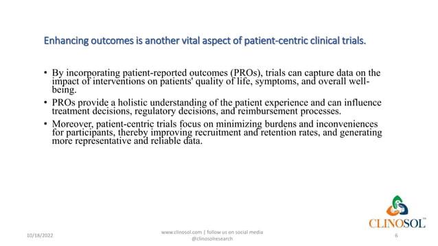 Patient-Centric Clinical Trials: Empowering Participants and Enhancing ...