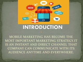 PPT on mobile marketing | PPTX