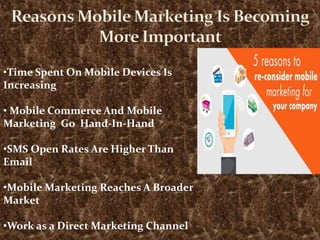 PPT on mobile marketing | PPTX