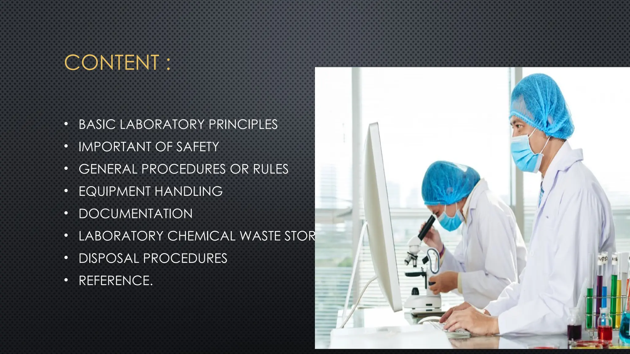 Clinical laboratory Technology - Basic laboratory principles | PPTX