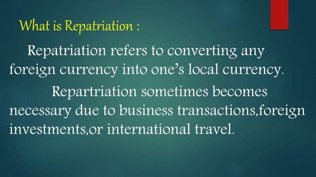Expatriation, MCN, HCN, and TCN and Explain the process of expatriation ...