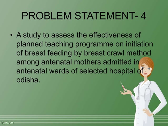 Problem statement for research | PPTX