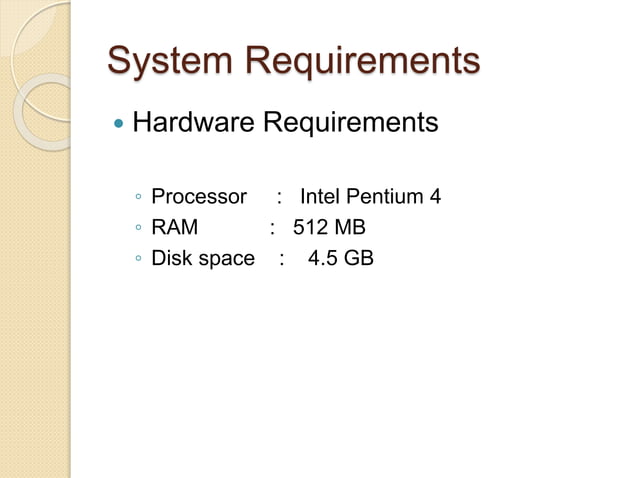 Mini Project presentation for MCA | PPTX