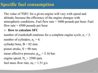 Propulsive efficiency and specific fuel consumption of air-craft | PPTX