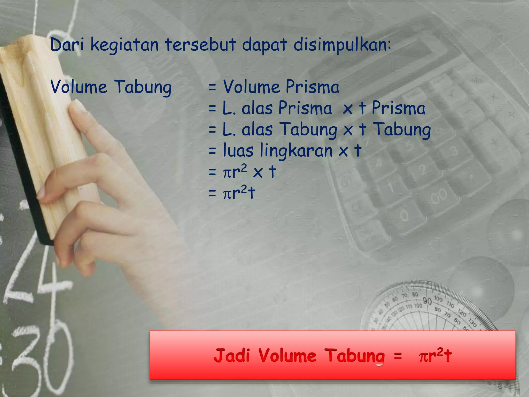 Susi fitriani 1820206052 bangun ruang sisi lengkung | PPT