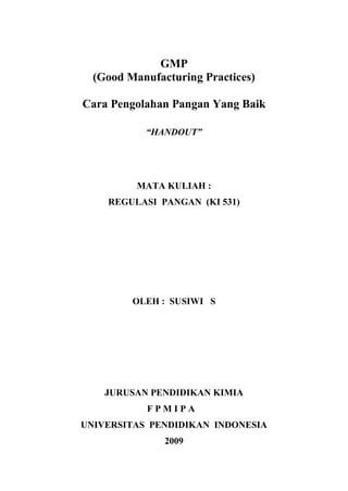 good manufacturing practice | PDF