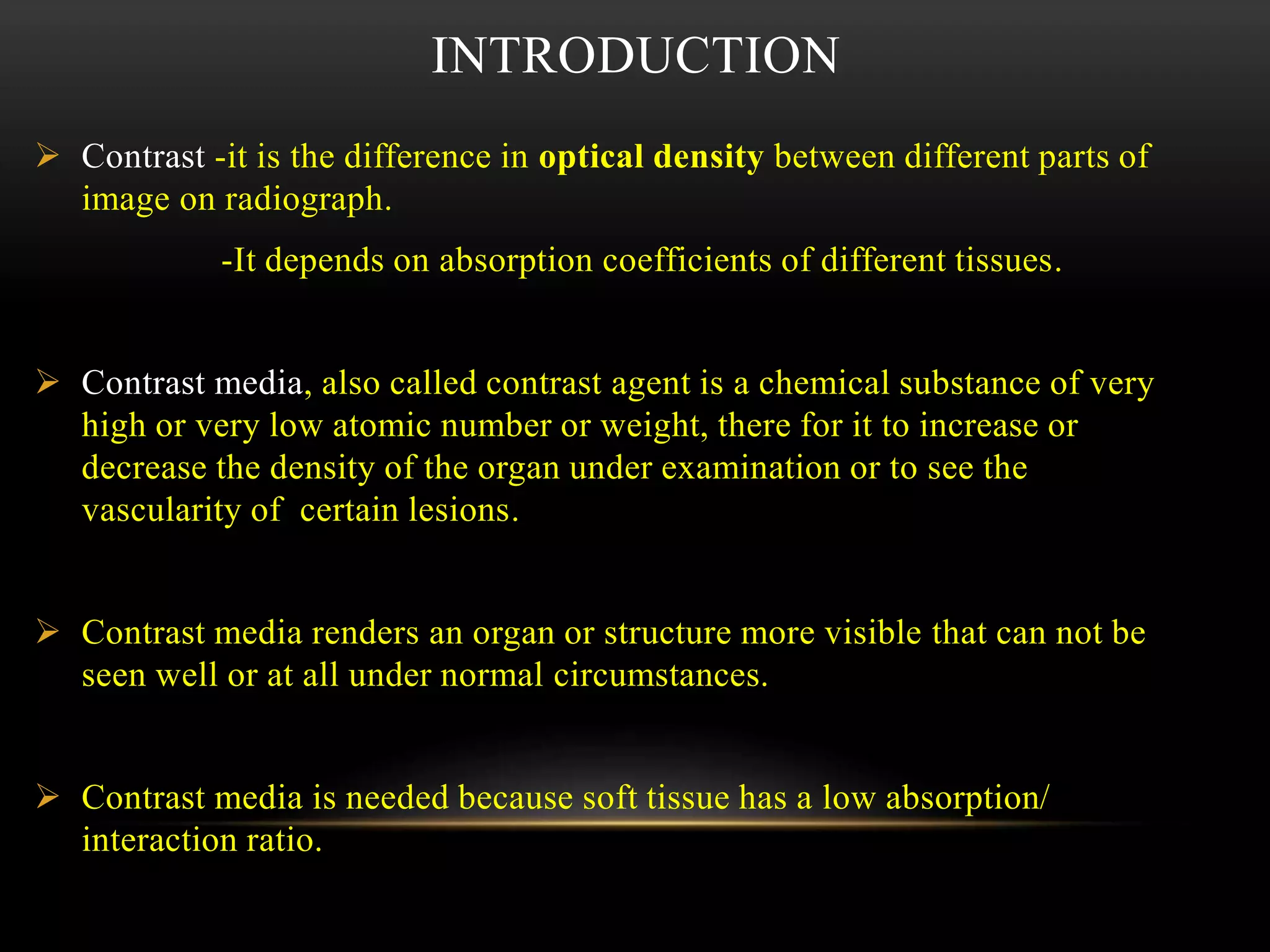 Susmita contrast media presentation | PPTX