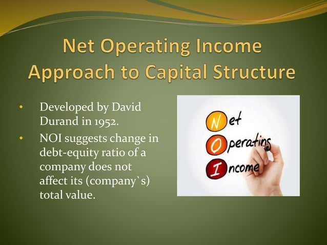 Theories of capital structure | PPT