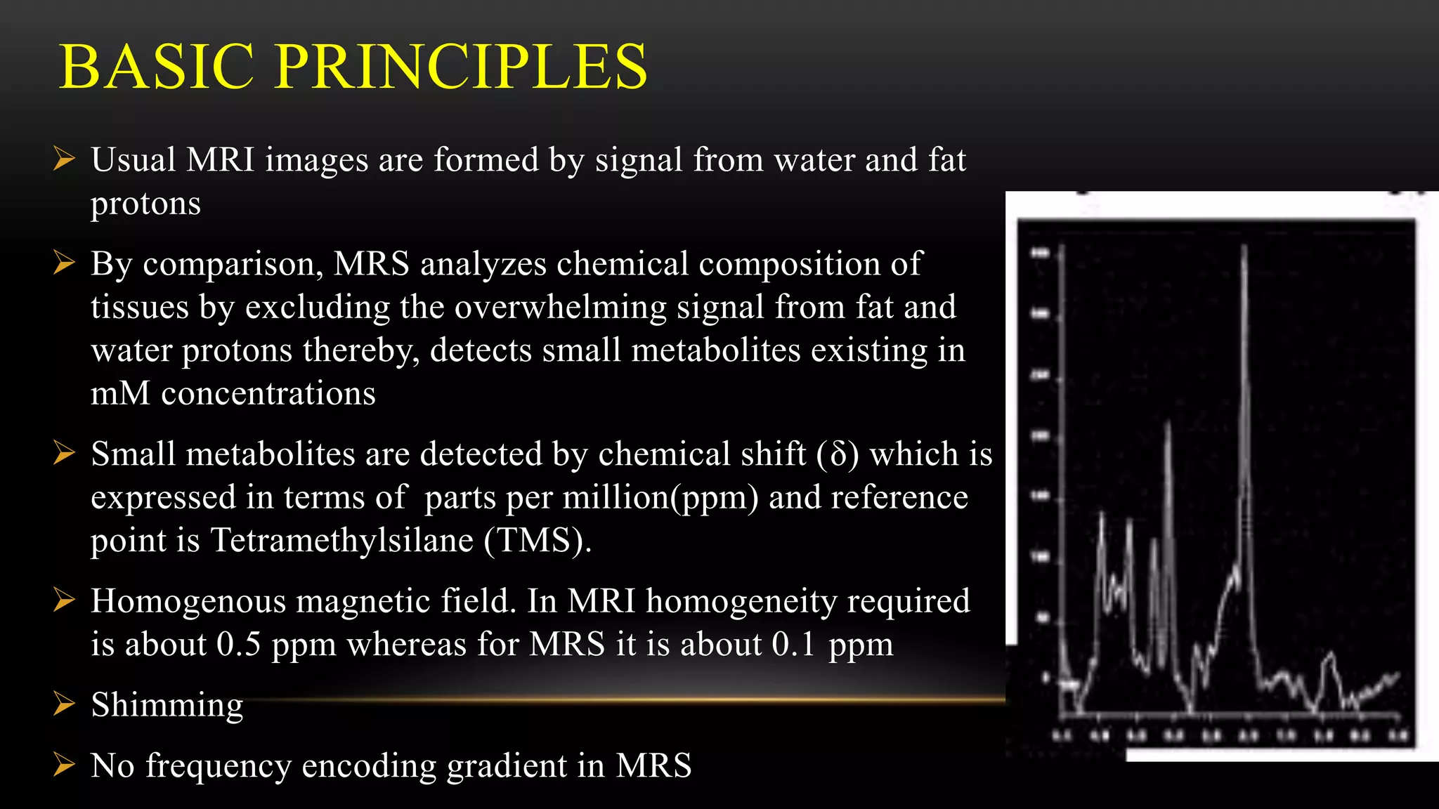 MR Spectroscopy | PPTX