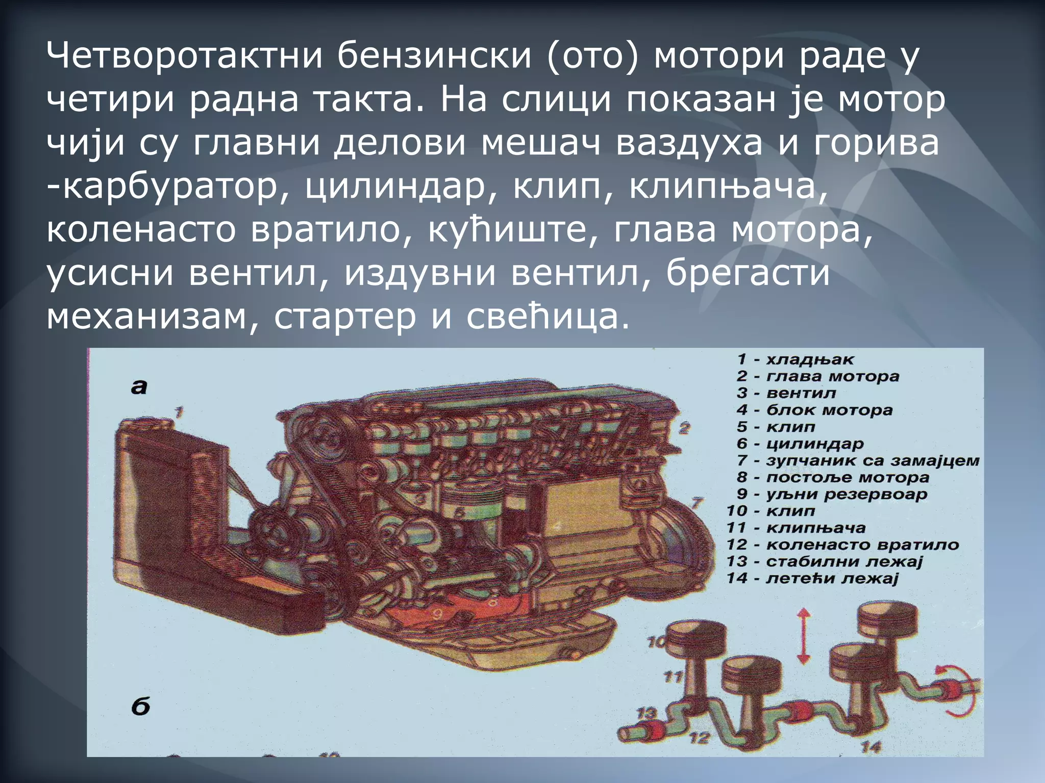 SUS motori - motori sa unutrasnjim sagorevanjem | PPT
