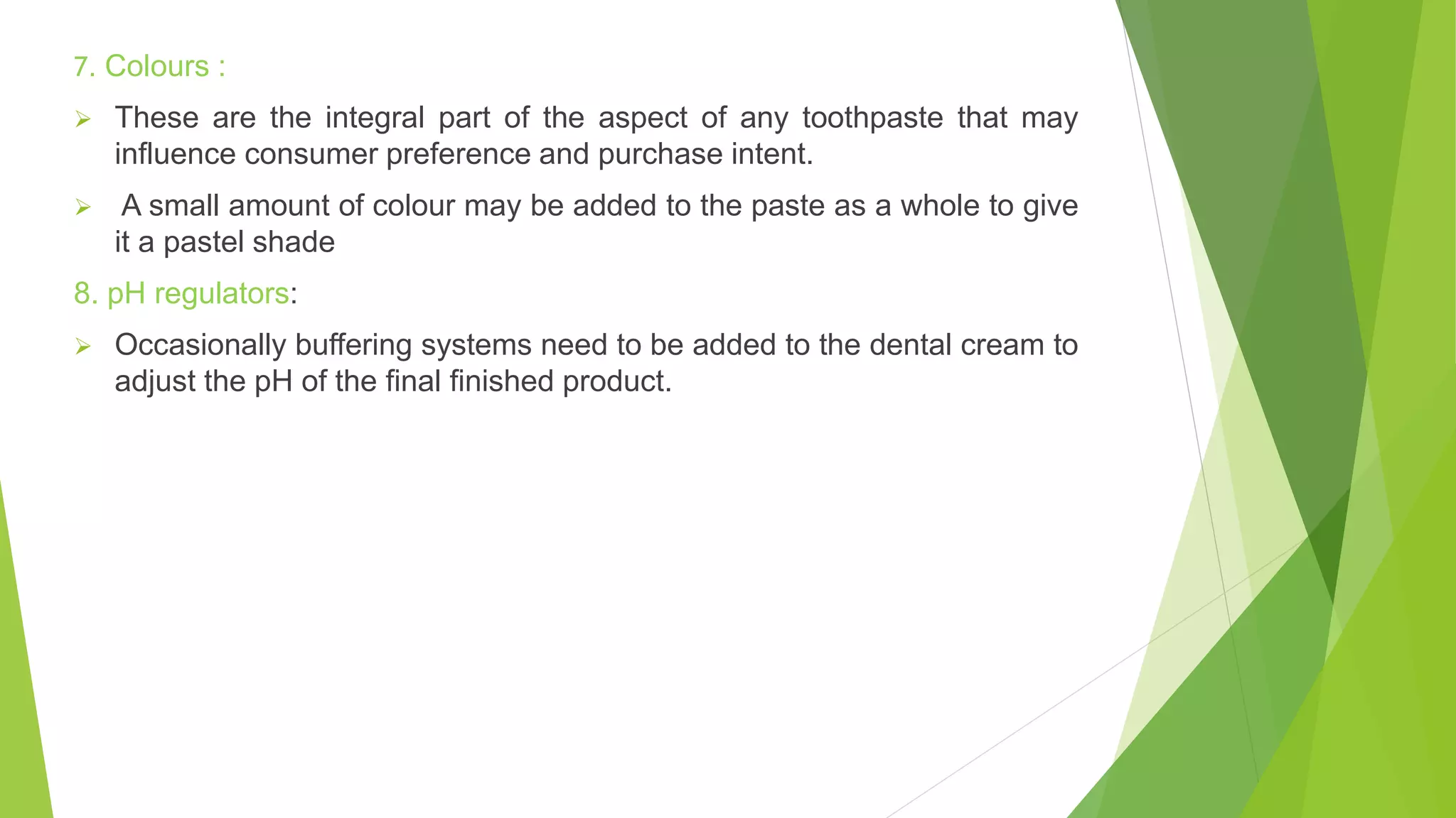 Tooth paste formulation | PPTX