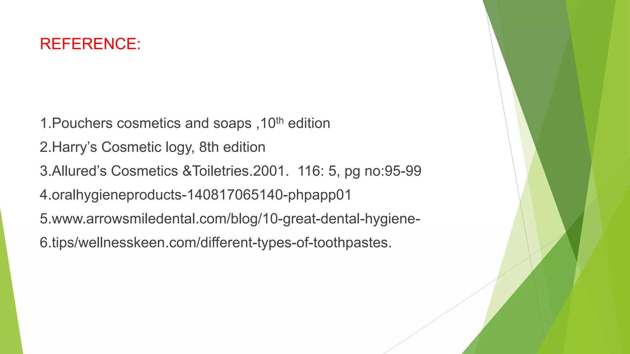 Tooth paste formulation | PPTX